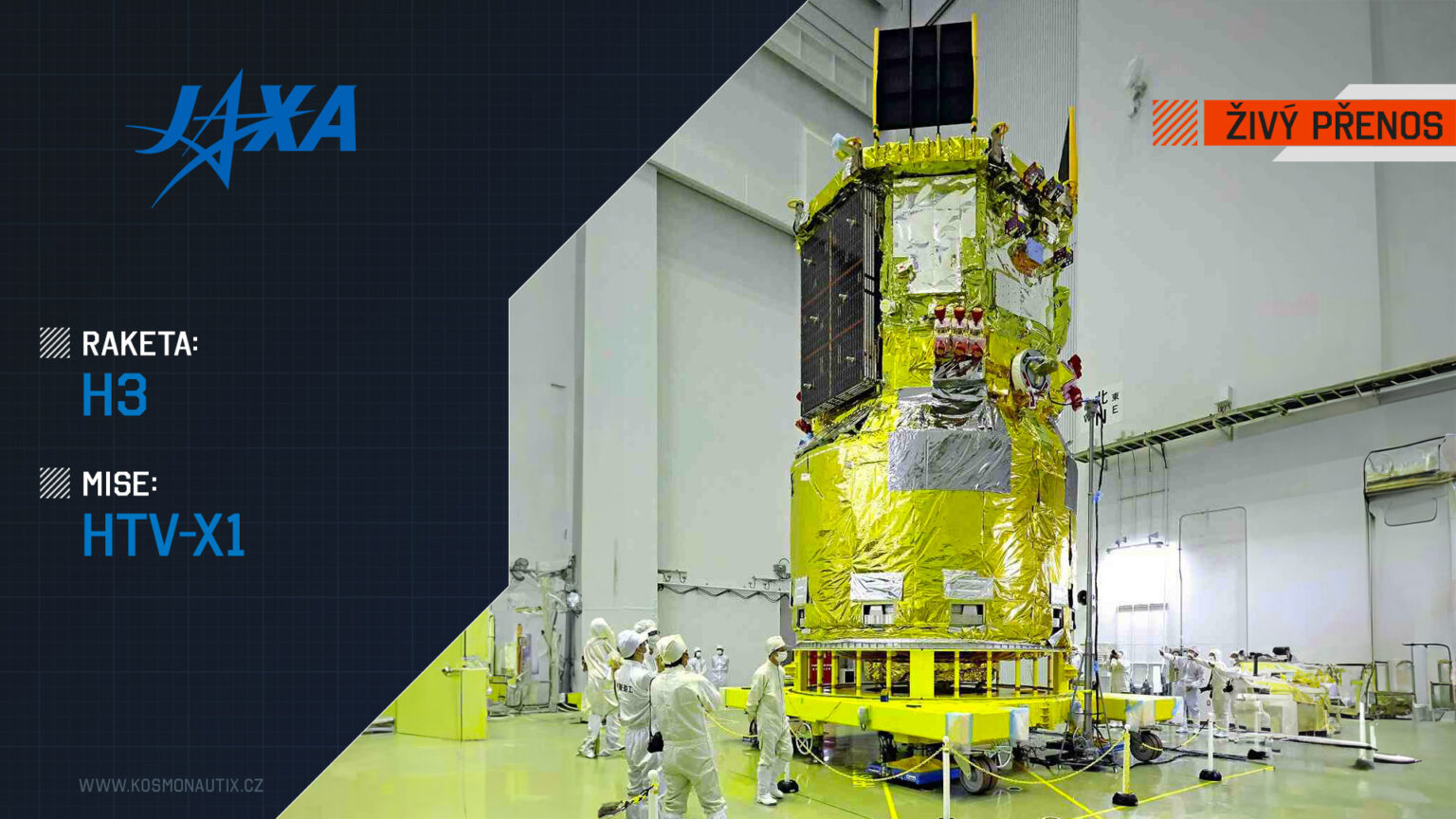 ŽIVĚ A ČESKY: První HTV-X míří k ISS – Kosmonautix.cz